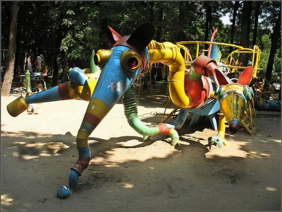 Crazy playground of Khmelnitsky city · Ukraine travel blog