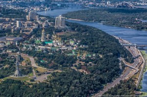 The capital city of Ukraine – bird’s eye view · Ukraine travel blog